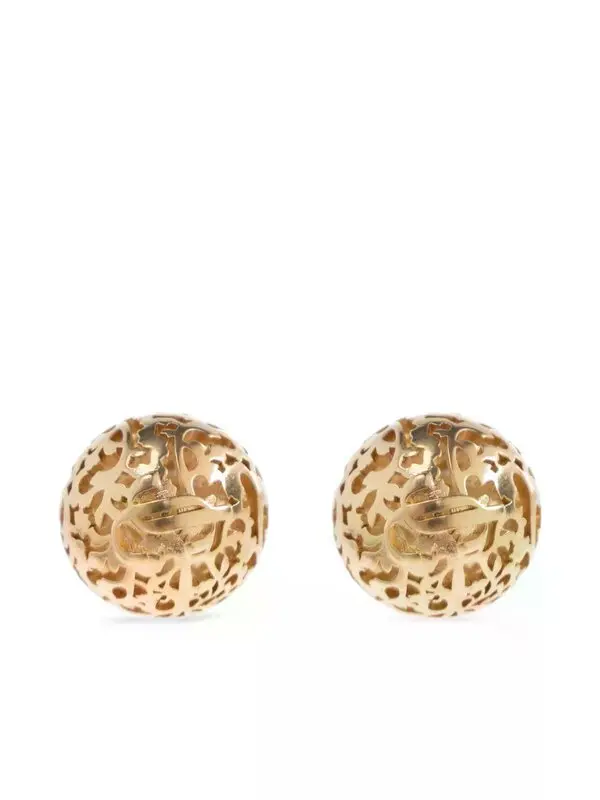 JIMMY CHOO Sphere Stud Earrings - Gold
