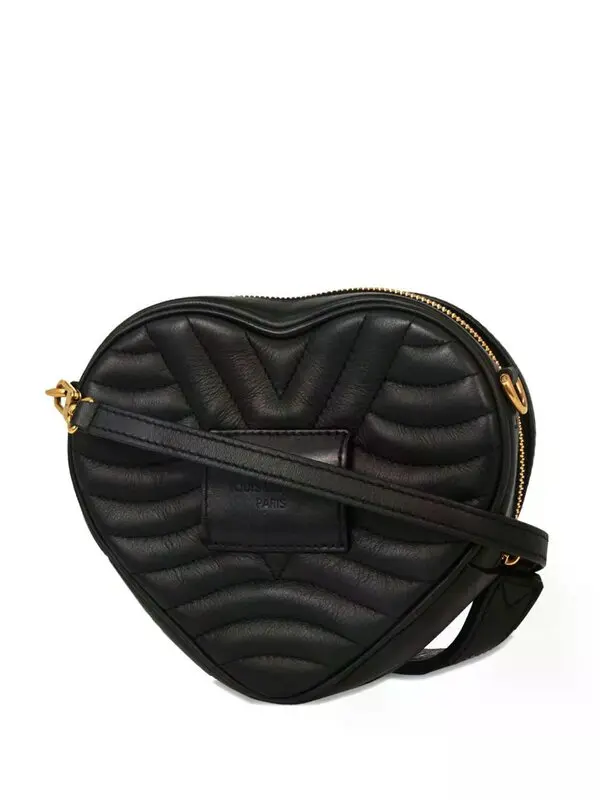 LOUIS VUITTON 2018 New Wave Heart Crossbody Bag - Black