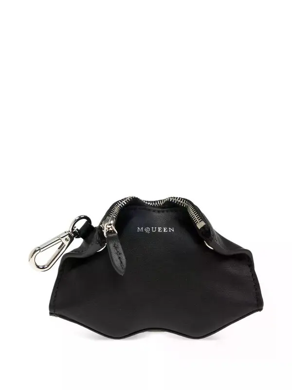 Alexander McQueen Zip-fastening Keyring - Black