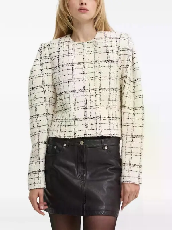 IRO PARIS Plaid Jacket