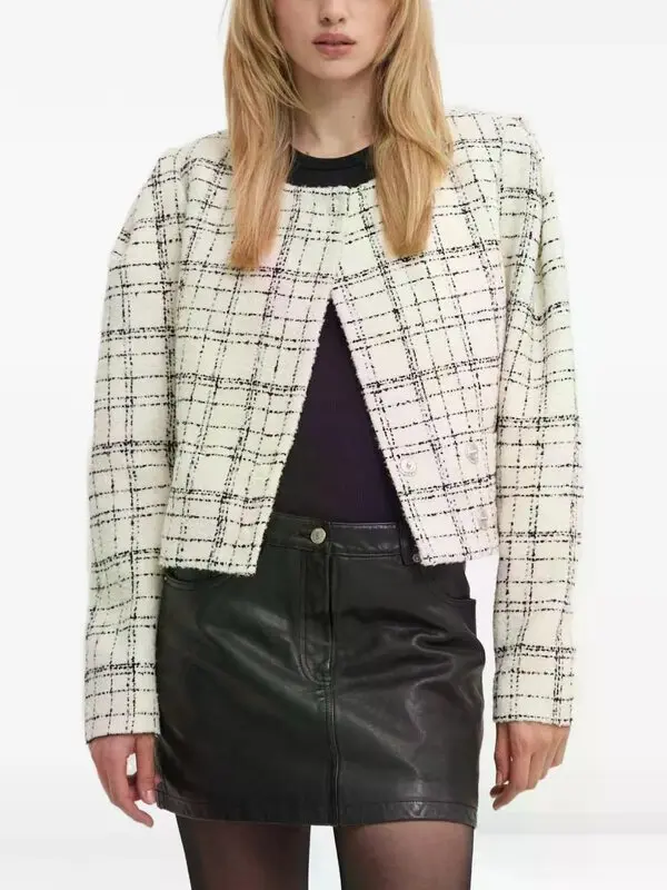 IRO PARIS Plaid Jacket