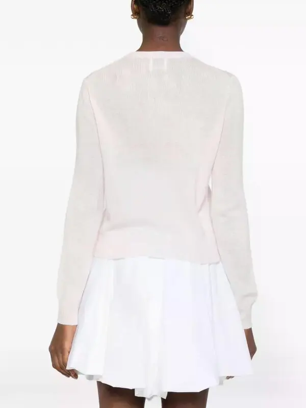 ALLUDE Bow Cardigan
