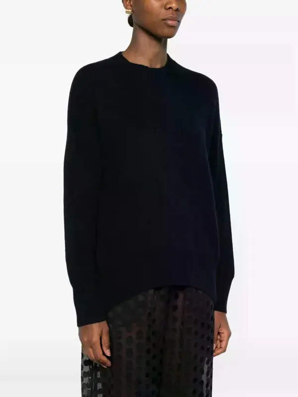 ALLUDE Crew Neck Pullover