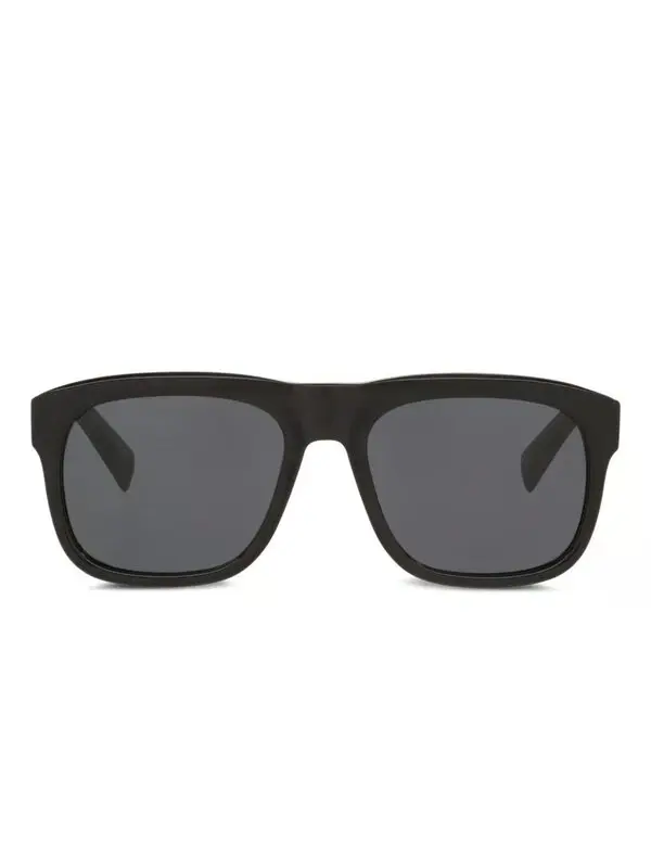 Saint Laurent Rectangle-frame Sunglasses - Black