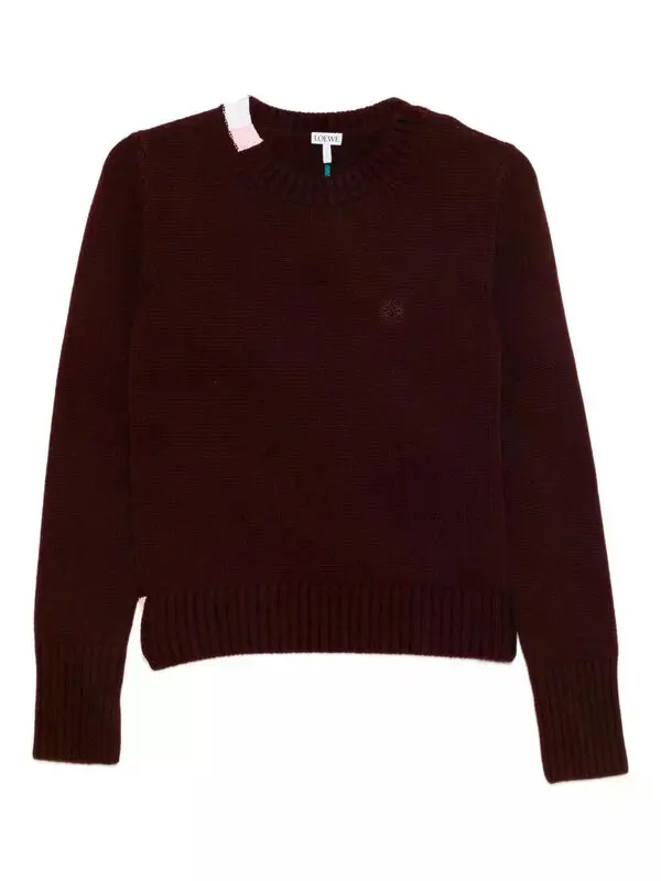 Loewe Round-neck Sweater - Red