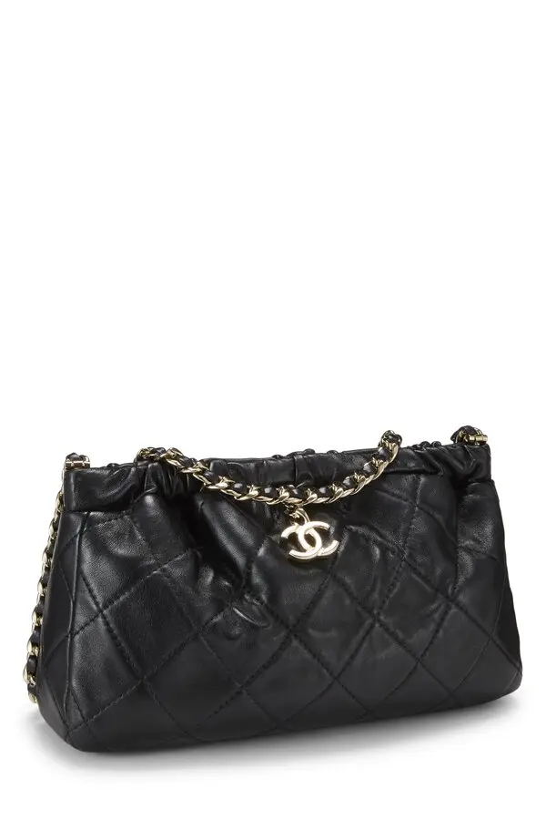 Chanel Lambskin Chain Clutch
