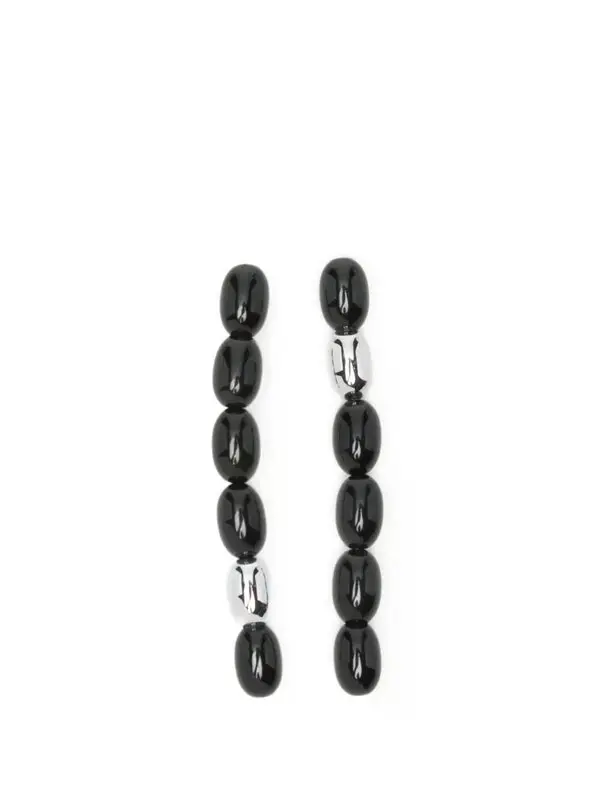 HEAVEN MAYHEM Edith Drop Earrings - Silver
