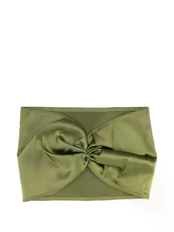 JENNIFER BEHR Twisted Hair Wrap - Green