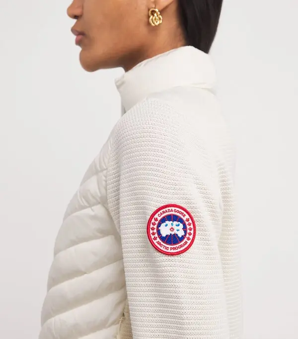 Canada Goose Wool Down-filled Hybridge Jacket
