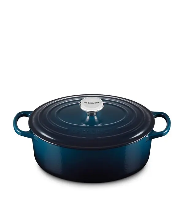 LE CREUSET Cast Iron Signature Casserole Dish - Nuit