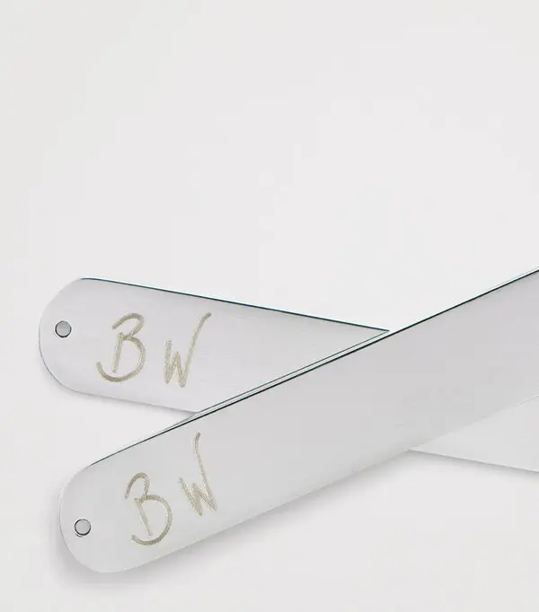 BABETTE WASSERMAN LONDON Rhodium-plated Classy Collar Stays