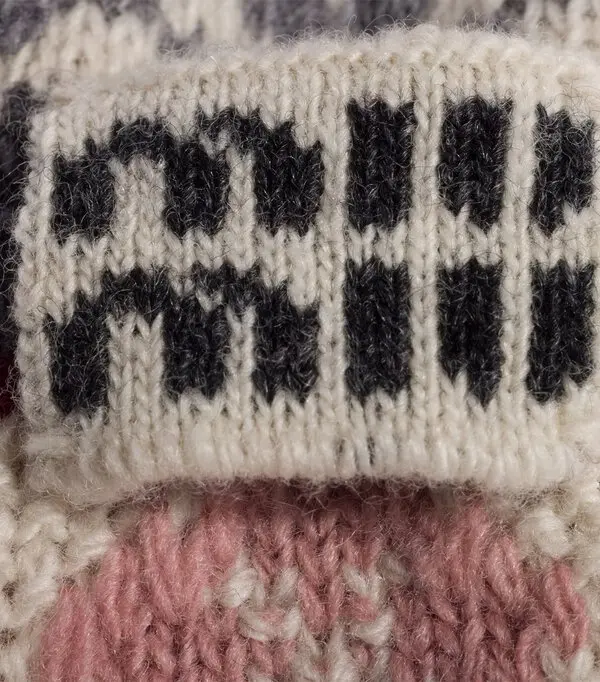 Miu Miu Wool-cashmere Knitted Bag Charm