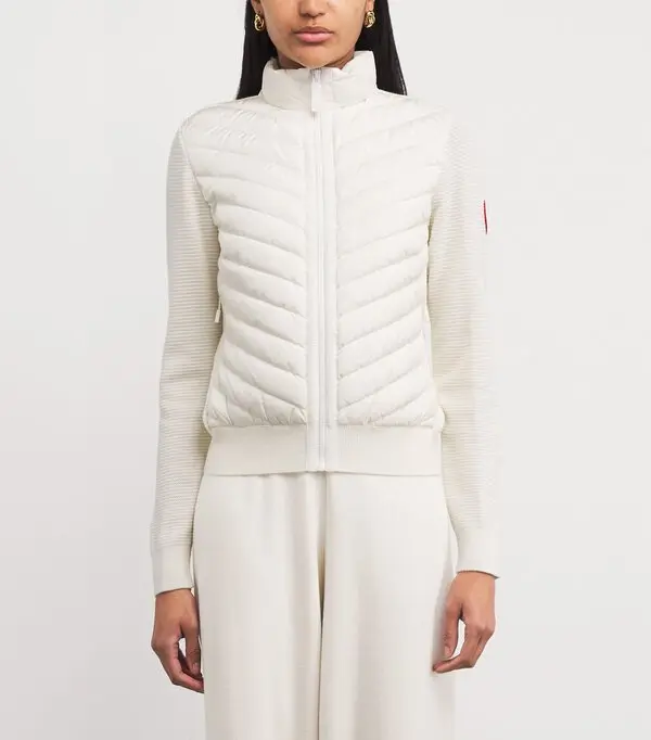 Canada Goose Wool Down-filled Hybridge Jacket
