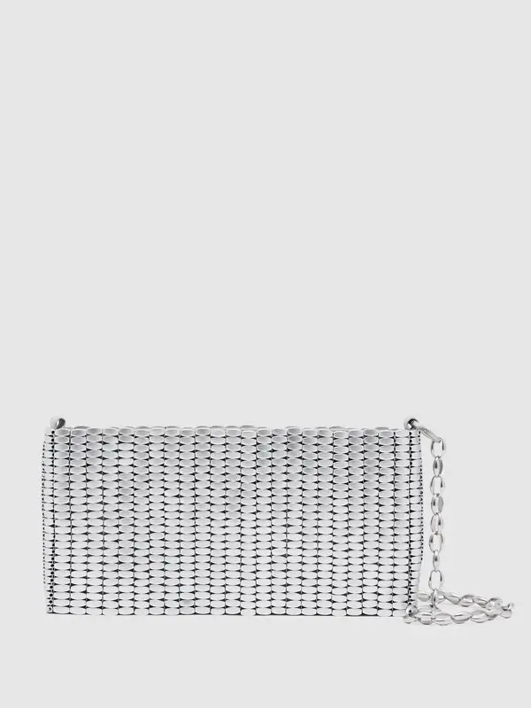 REISS Beaded Shoulder Bag With Removable Strap
