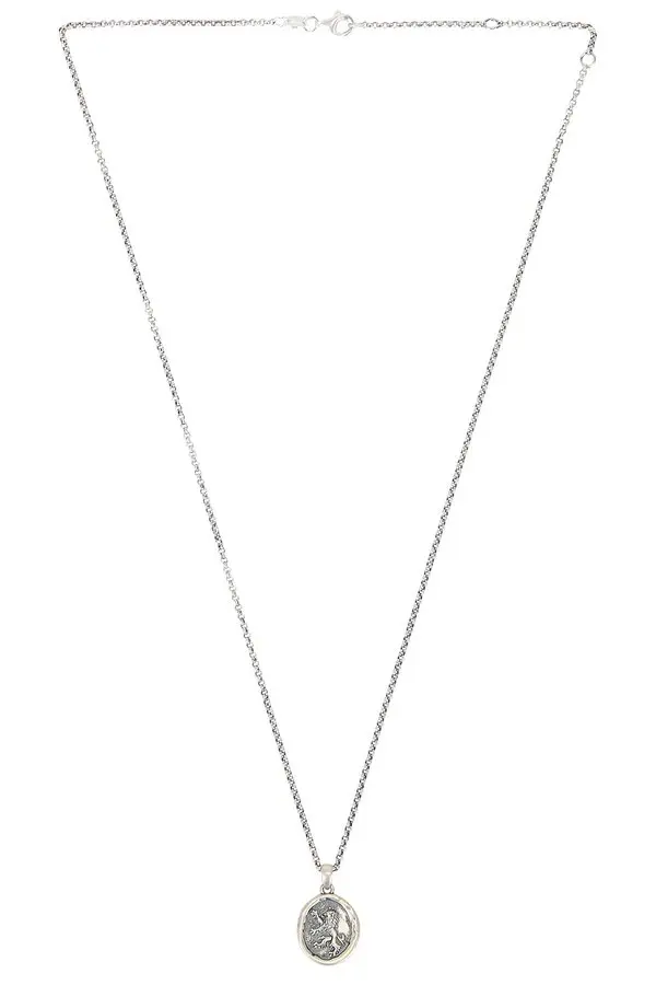 SERGE DENIMES Courage Necklace - Silver