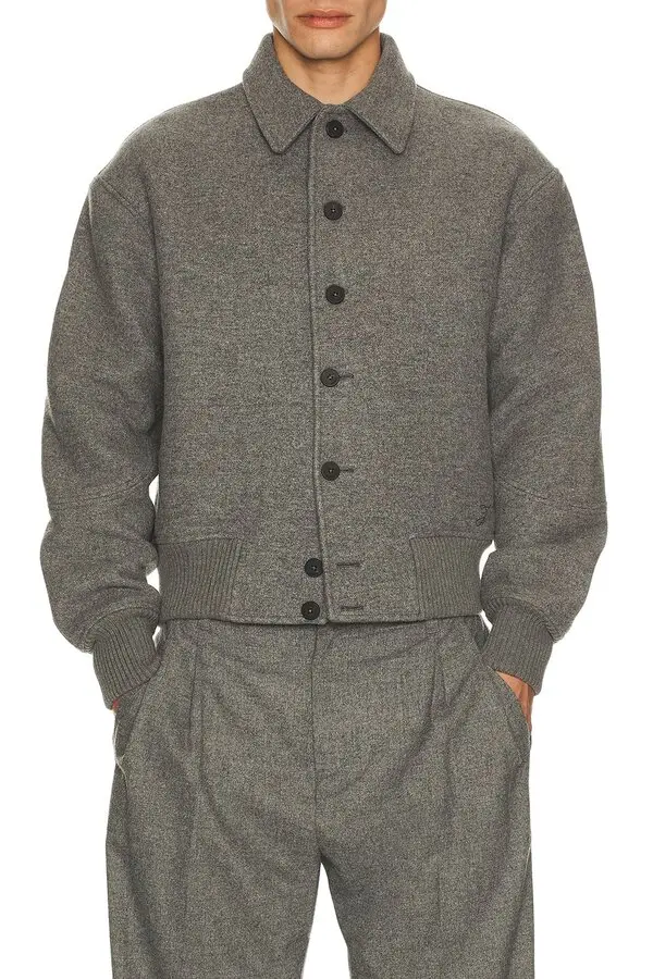 Jacquemus Le Bomber Feltro - Grey