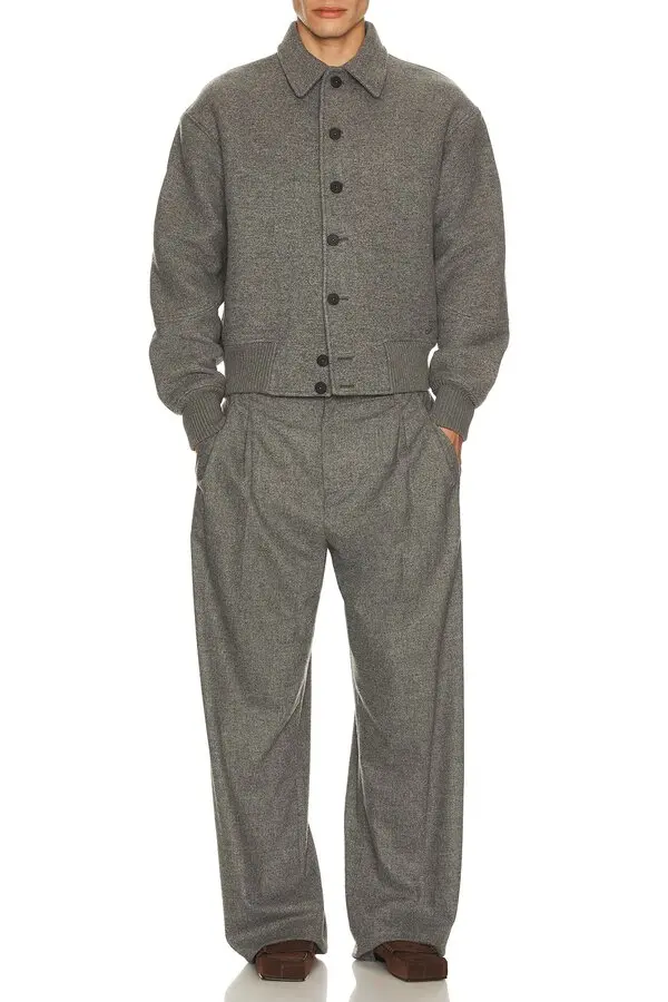 Jacquemus Le Bomber Feltro - Grey