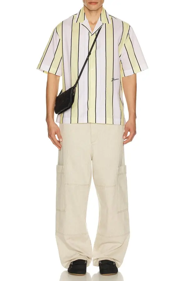 Jacquemus La Chemise Jean In White