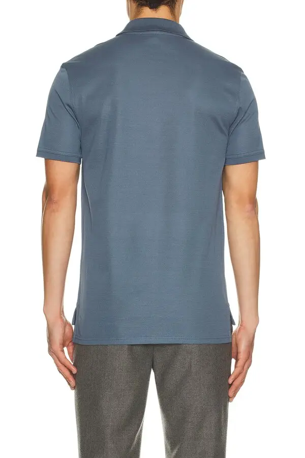 Givenchy Short Sleeve Polo Regular Fit In Blue
