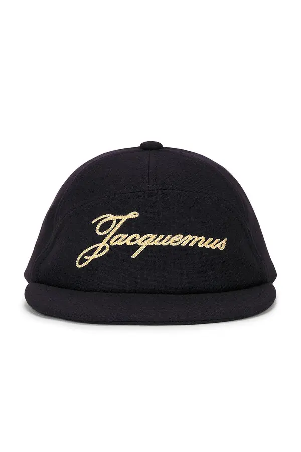 Jacquemus La Casquette Lana - Dark Navy
