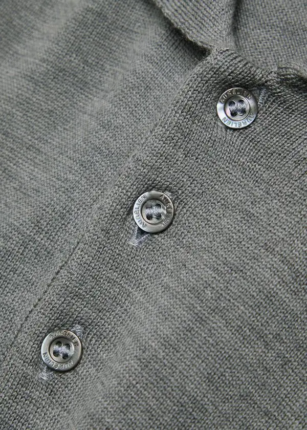 AURELIEN Wool Polo Shirt