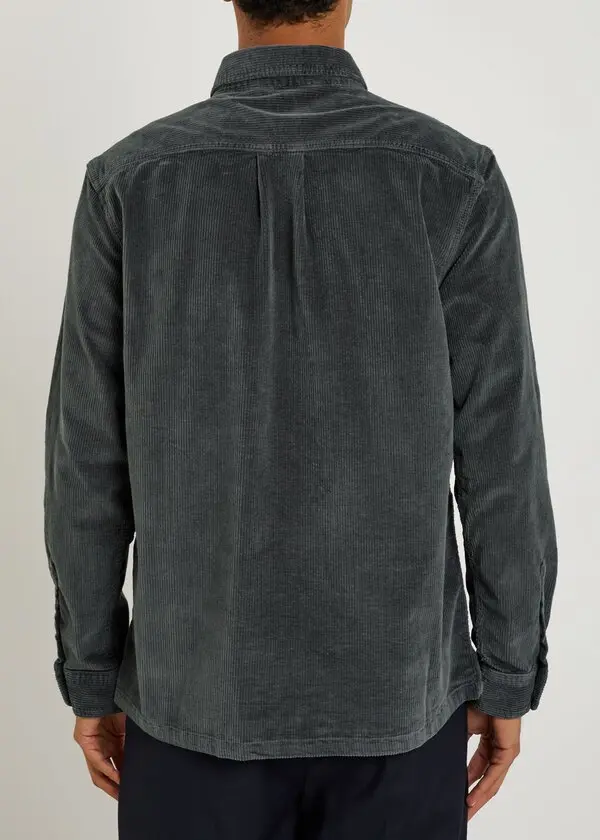 Paul Smith Corduroy Overshirt - Grey
