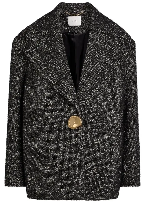 JOSEPH Agar Speckled Wool-blend Jacket