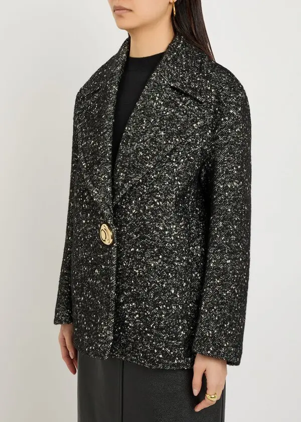 JOSEPH Agar Speckled Wool-blend Jacket