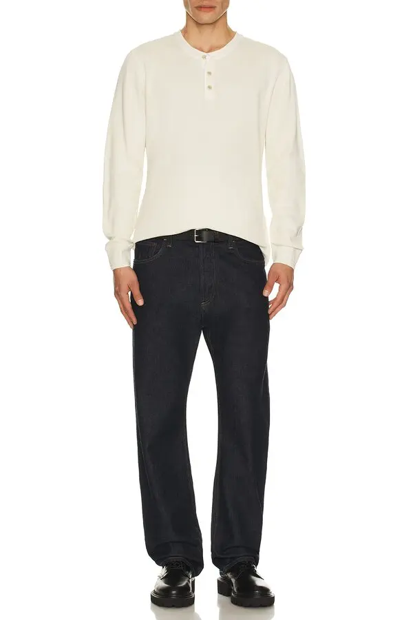 Citizens Of Humanity Waffle Three Button Henley