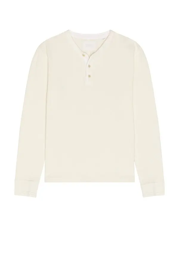 Citizens Of Humanity Waffle Three Button Henley
