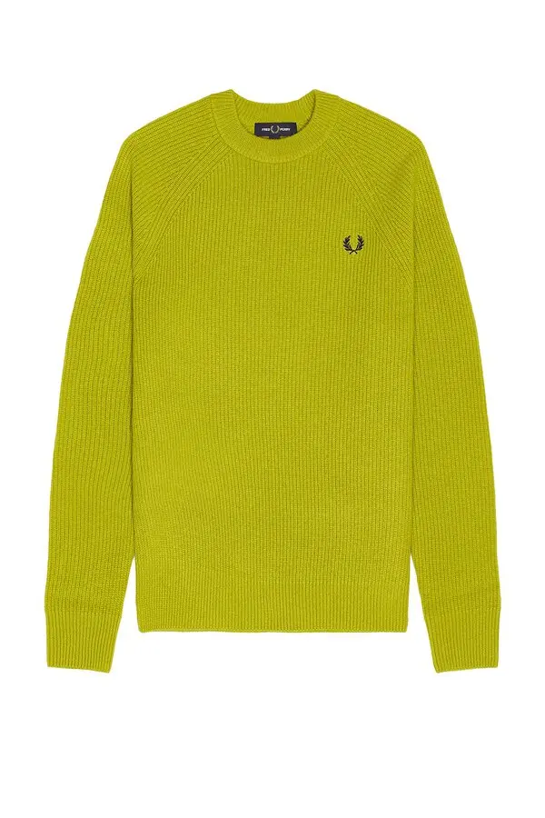 Fred Perry Lambswool Raglan Jumper