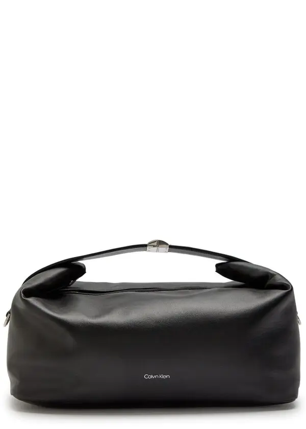 Calvin Klein Leather Top Handle Bag
