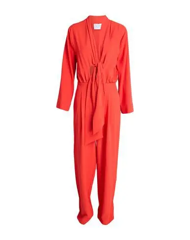 KAOS Jumpsuit With Tie Fastening - Tomato Red