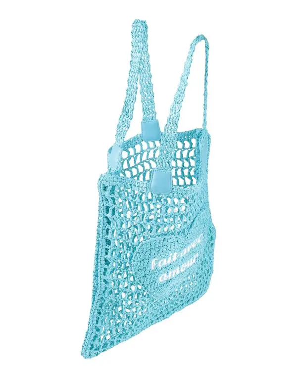 TOY G. Textile Fibers Handbag