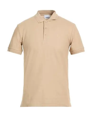 Burberry Polo Shirt Sand Size Cotton - Beige