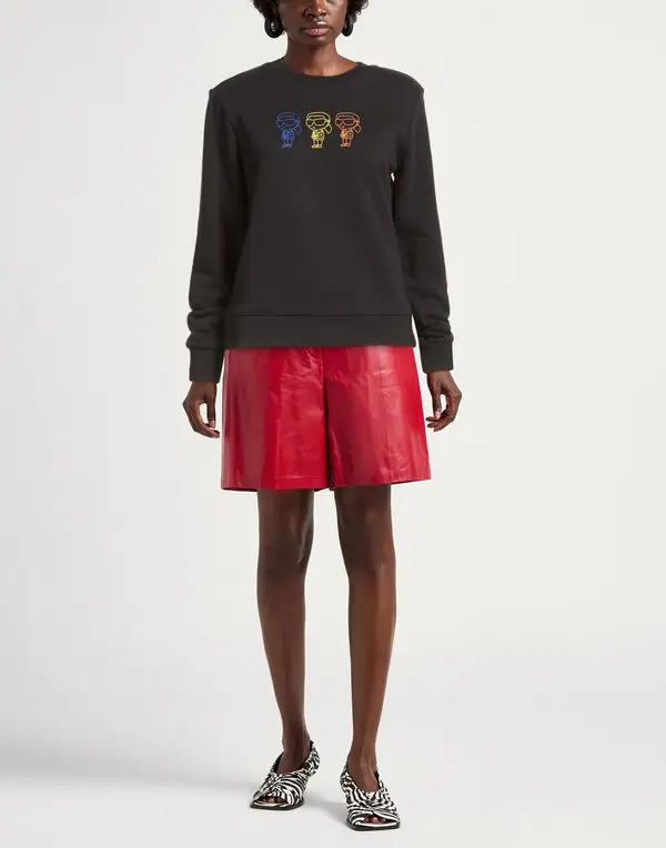 Karl Lagerfeld Organic Cotton Sweatshirt - Black