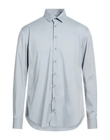 Giorgio Armani Shirt Size Cotton, Polyamide, Elastane - Grey