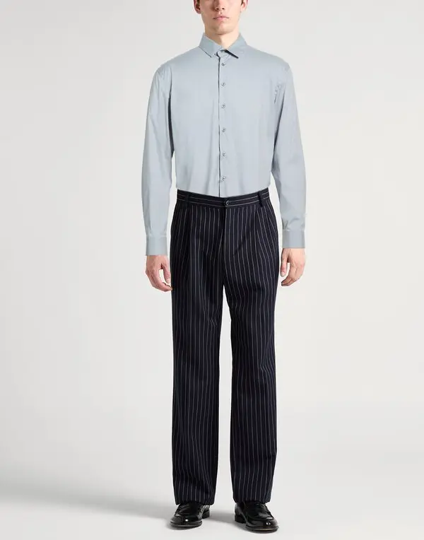 Giorgio Armani Shirt Size Cotton, Polyamide, Elastane - Grey