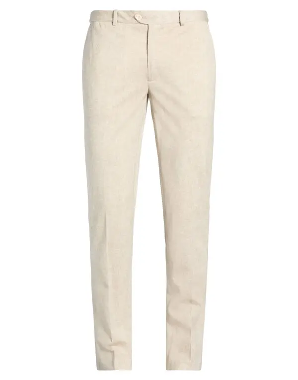 CIRCOLO 1901 Tailored Herringbone Trousers - Beige