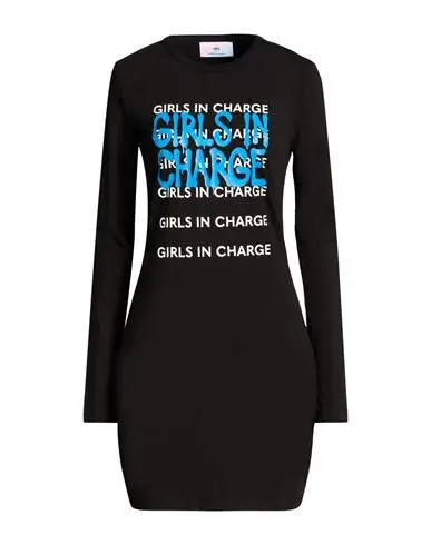CHIARA FERRAGNI Mini Cotton Dress - Black
