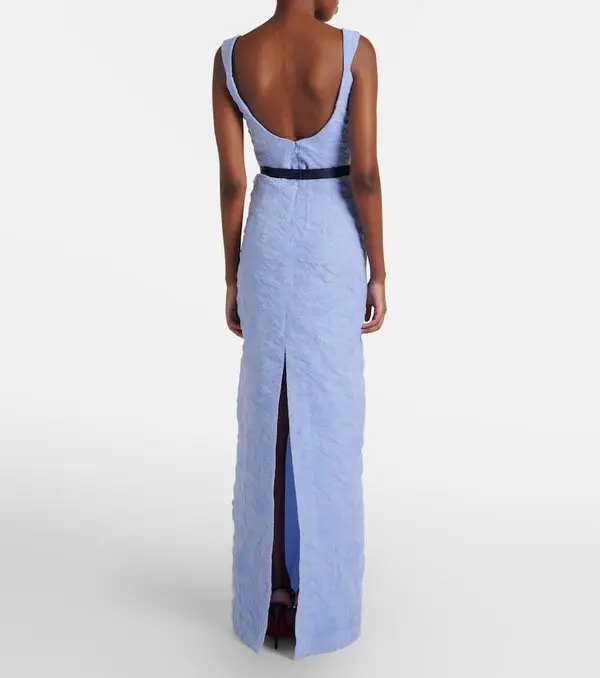 MARKARIAN Robin Cloqué Corset Gown