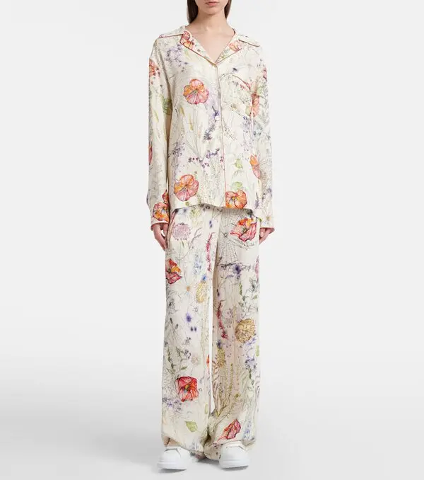 Alexander McQueen Meadow Oversized Shirt