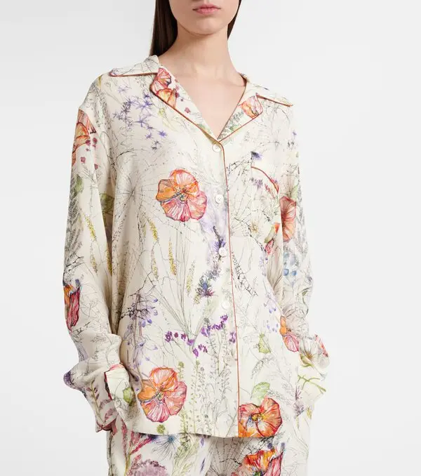 Alexander McQueen Meadow Oversized Shirt