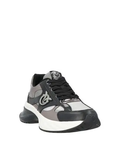 Pinko Sneakers In Leather And Textile Fibers