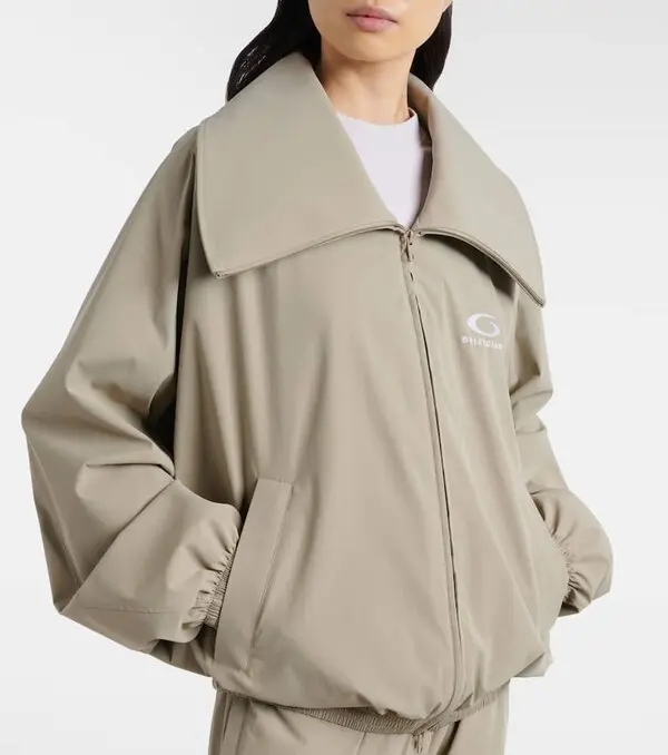 Balenciaga Logo Jacket - Beige