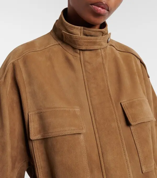 Brunello Cucinelli Suede Field Jacket