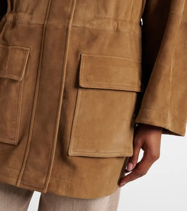 Brunello Cucinelli Suede Field Jacket