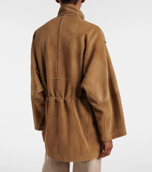 Brunello Cucinelli Suede Field Jacket