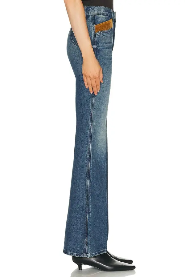 MOTHER The Pointy Pocket Doozy Hee Jeansl