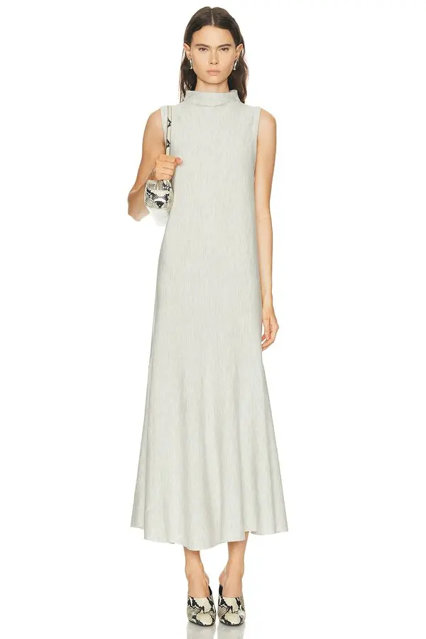 Khaite Margo Wool Dress - Cloud